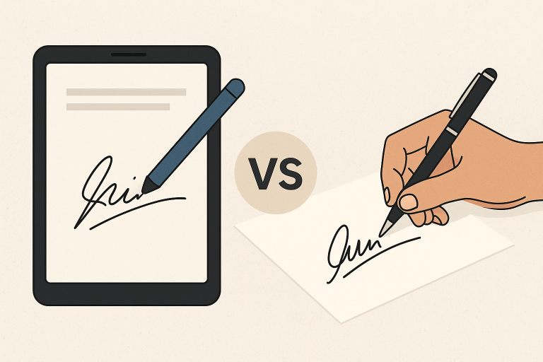 Diferencias entre una firma digital y una firma manuscrita: Aspectos ...